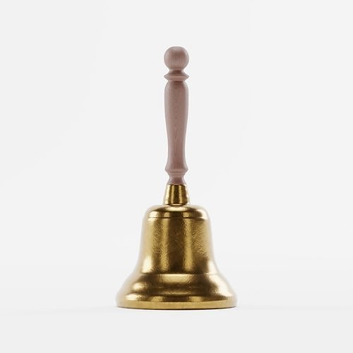 Holiday Bronze Captains Bell 3D model | CGTrader