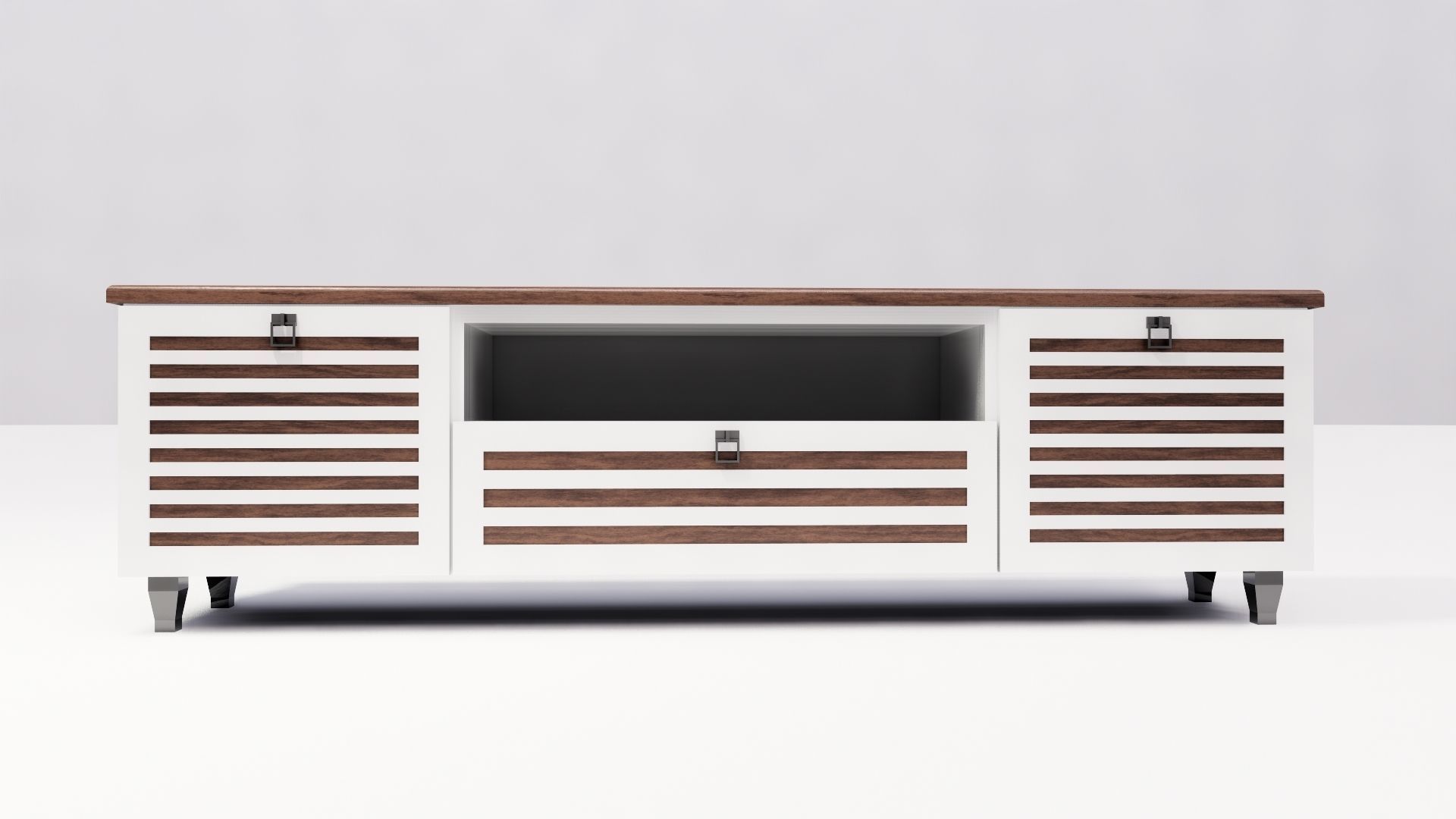 3D model TV UNIT MODEL VR / AR / low-poly | CGTrader