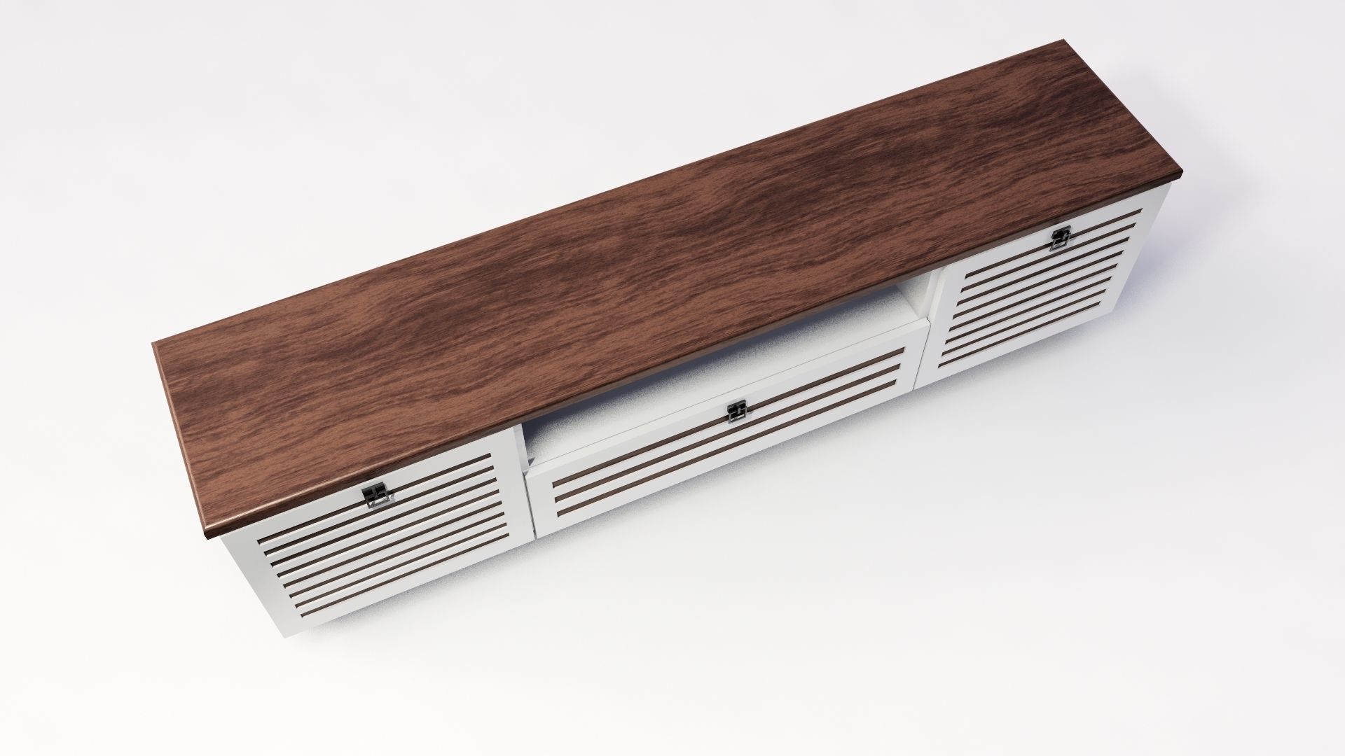 3D model TV UNIT MODEL VR / AR / low-poly | CGTrader