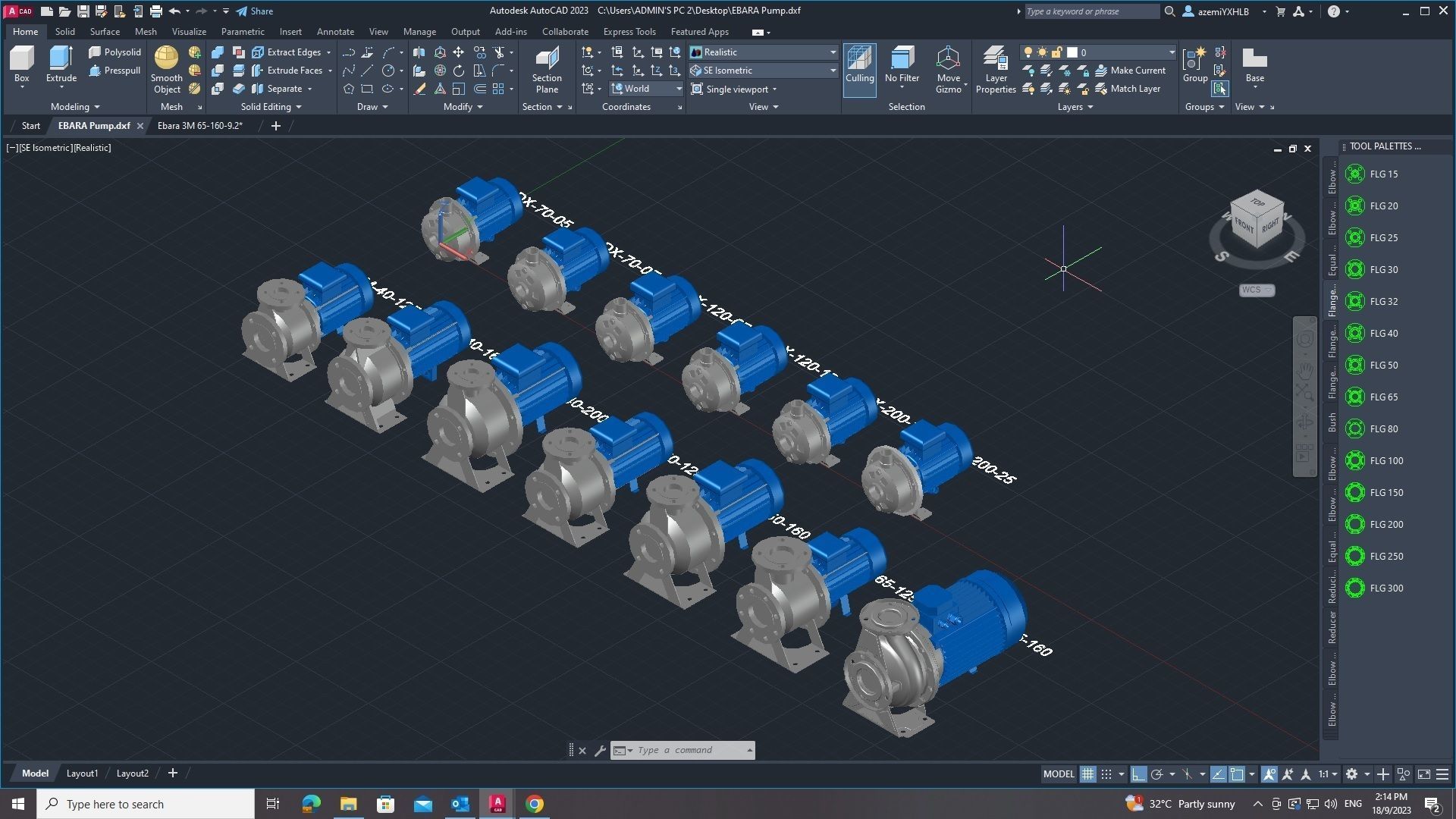 EBARA 3D model | CGTrader