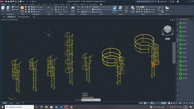Ladder 3D model | CGTrader