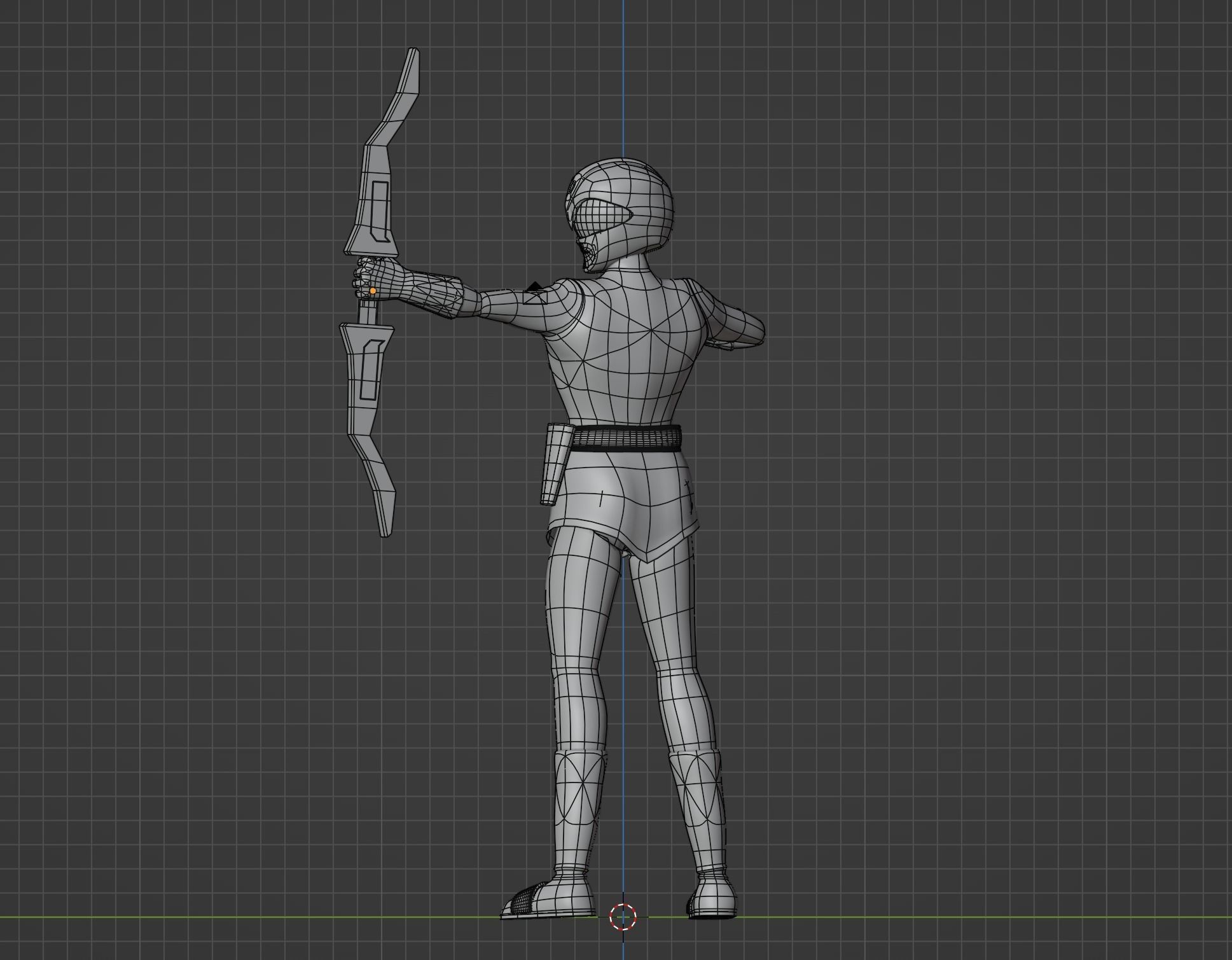 Pink Ranger - Mighty Morphin Power Ranger 3D model rigged | CGTrader