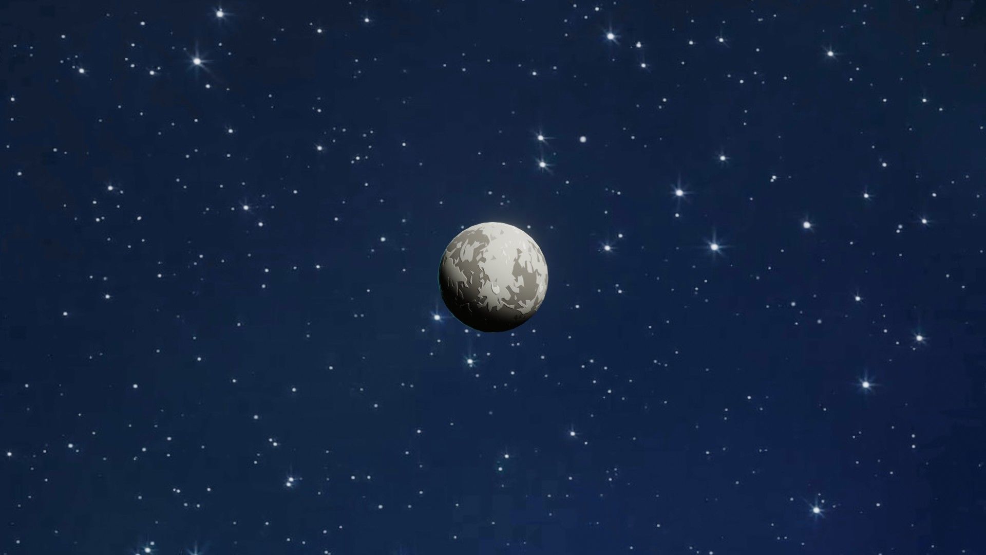 3D model Stylized Planet Mercury 3D Model 2k 4k 8k Textures VR / AR ...