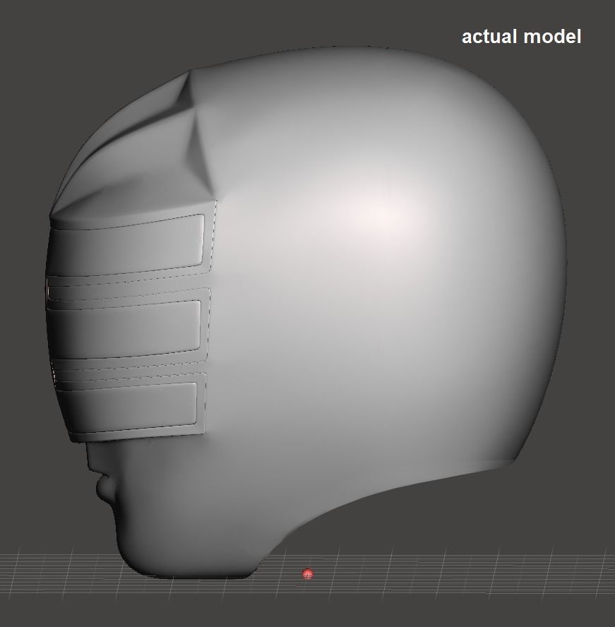 Power Rangers Zeo Gold Ranger helmet 3D model 3D printable | CGTrader