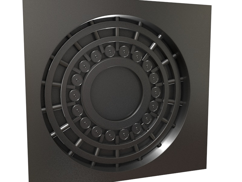 Animated Vault 3D model animated | CGTrader