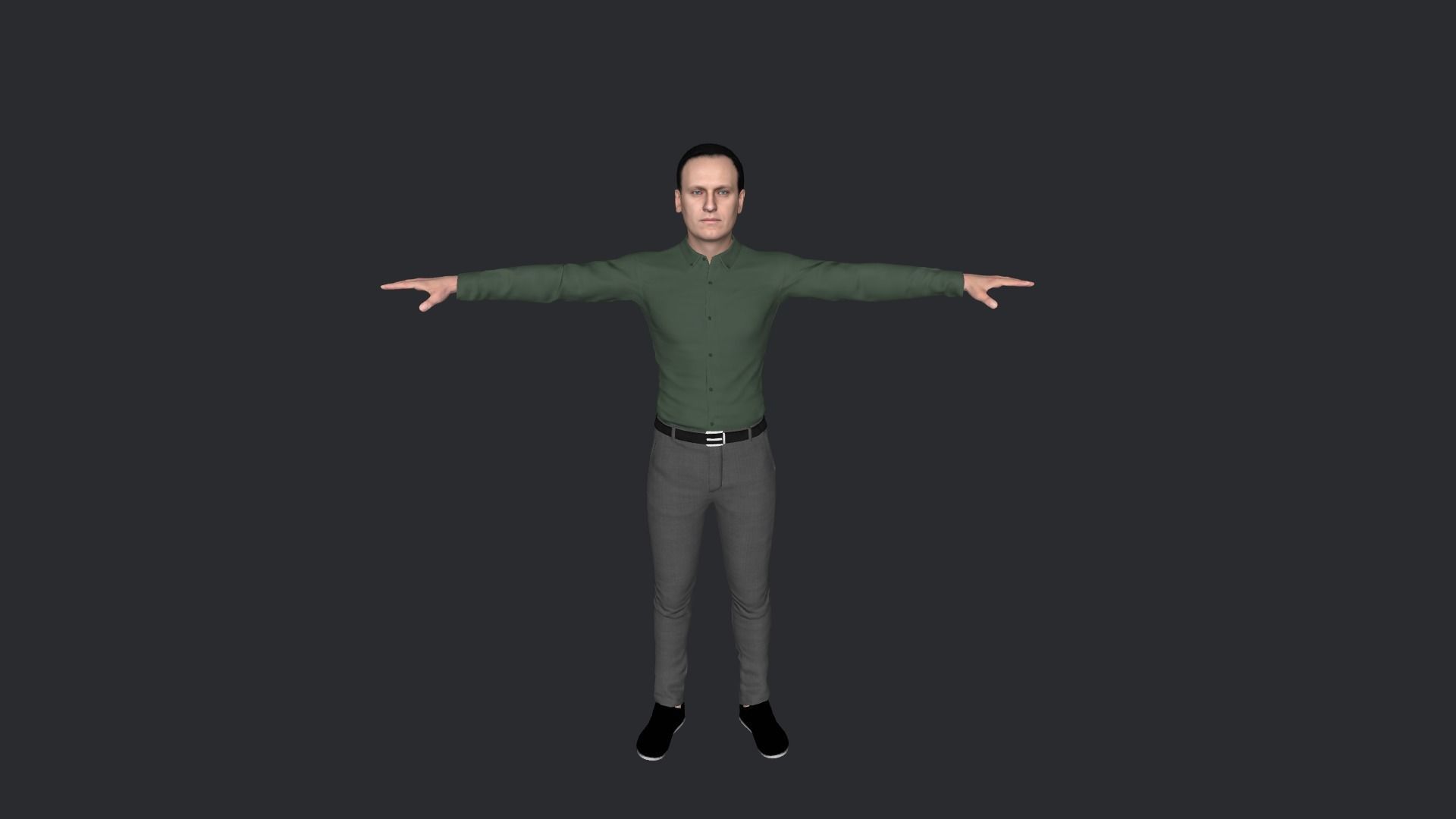 Alexey Navalny Hyper Realistic Full Body Rigged Character 3D model ...