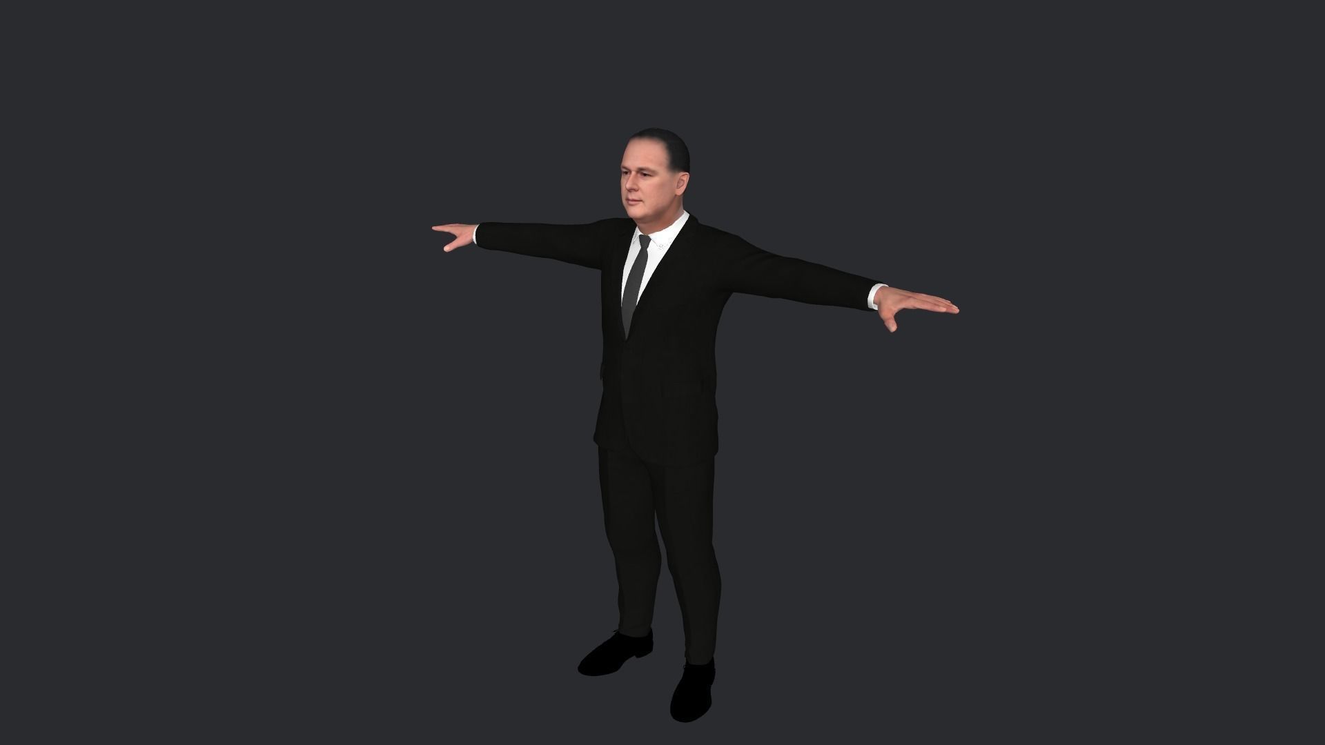 Allen Chastanet Hyper Realistic Full Body Rigged Character 3D model ...