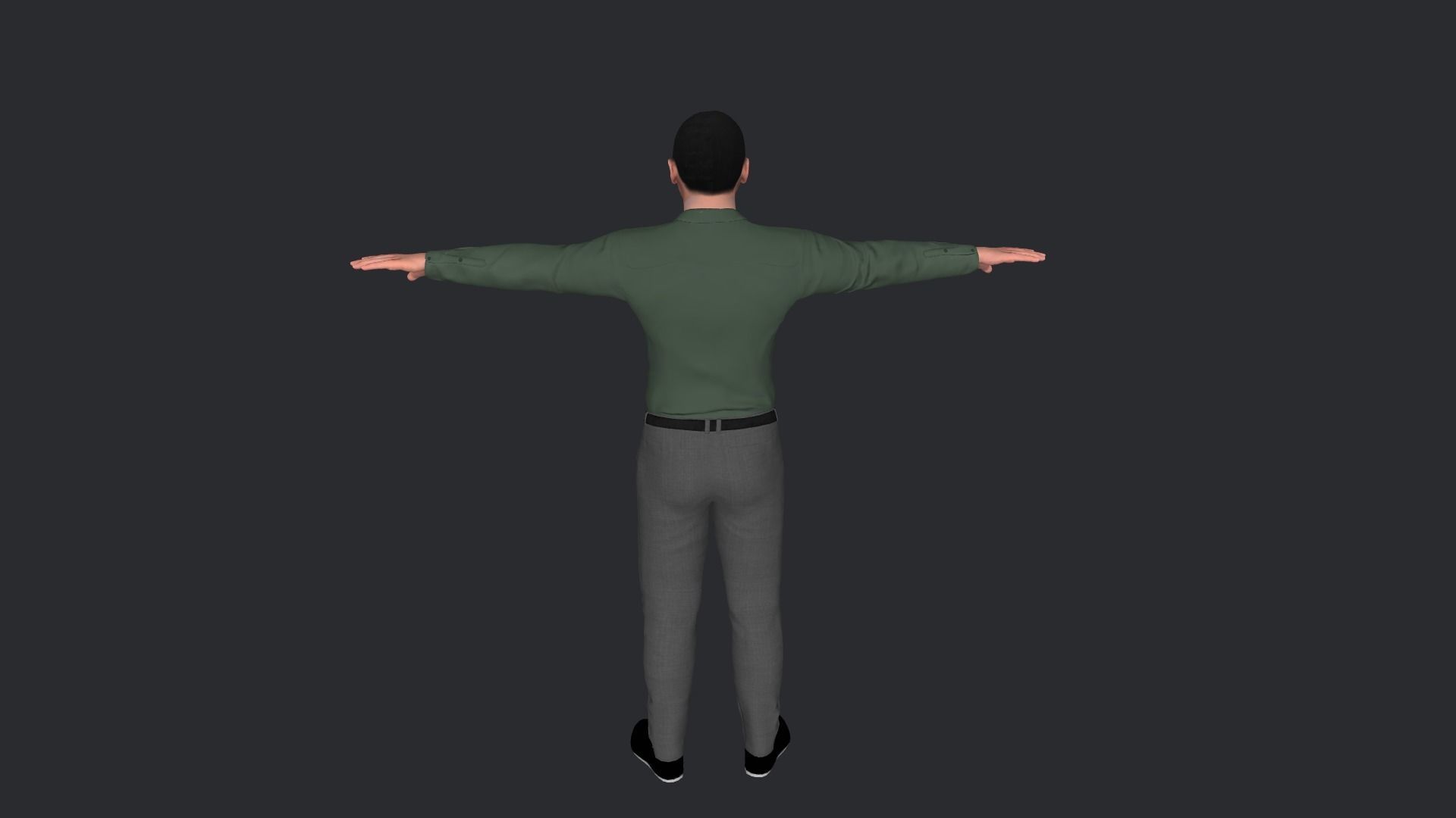Allen Chastanet Hyper Realistic Full Body Rigged Character 3D model ...