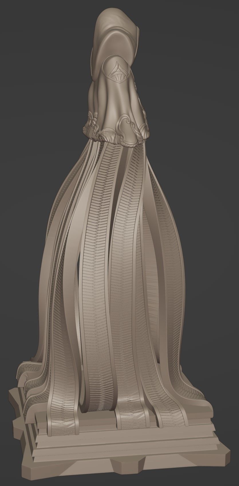 Alternate Foreigner Class Fate GrandOrder Chess Piece 3D model 3D ...