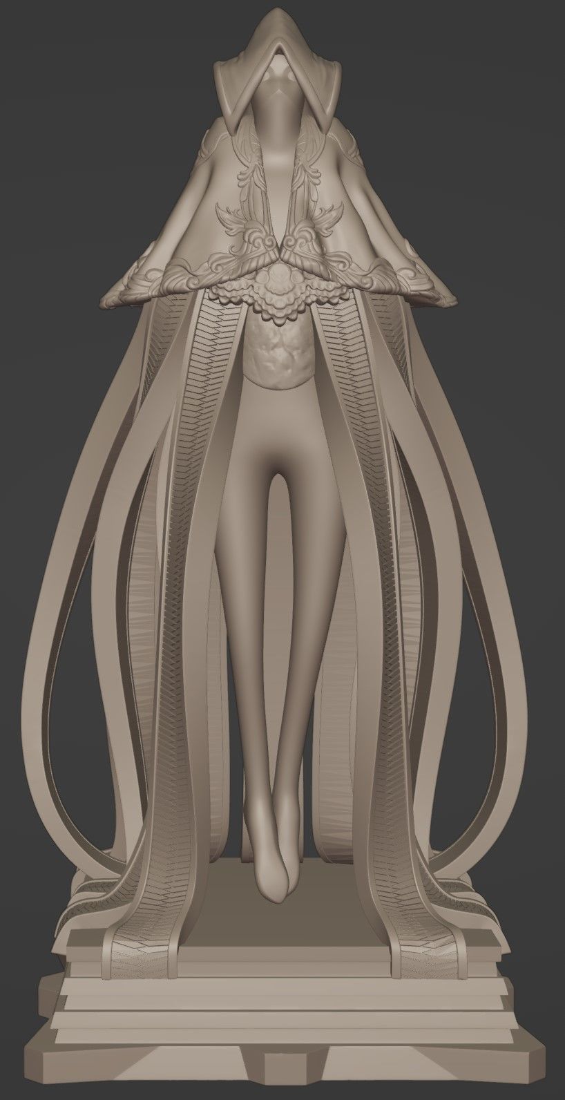 Alternate Foreigner Class Fate GrandOrder Chess Piece 3D model 3D ...