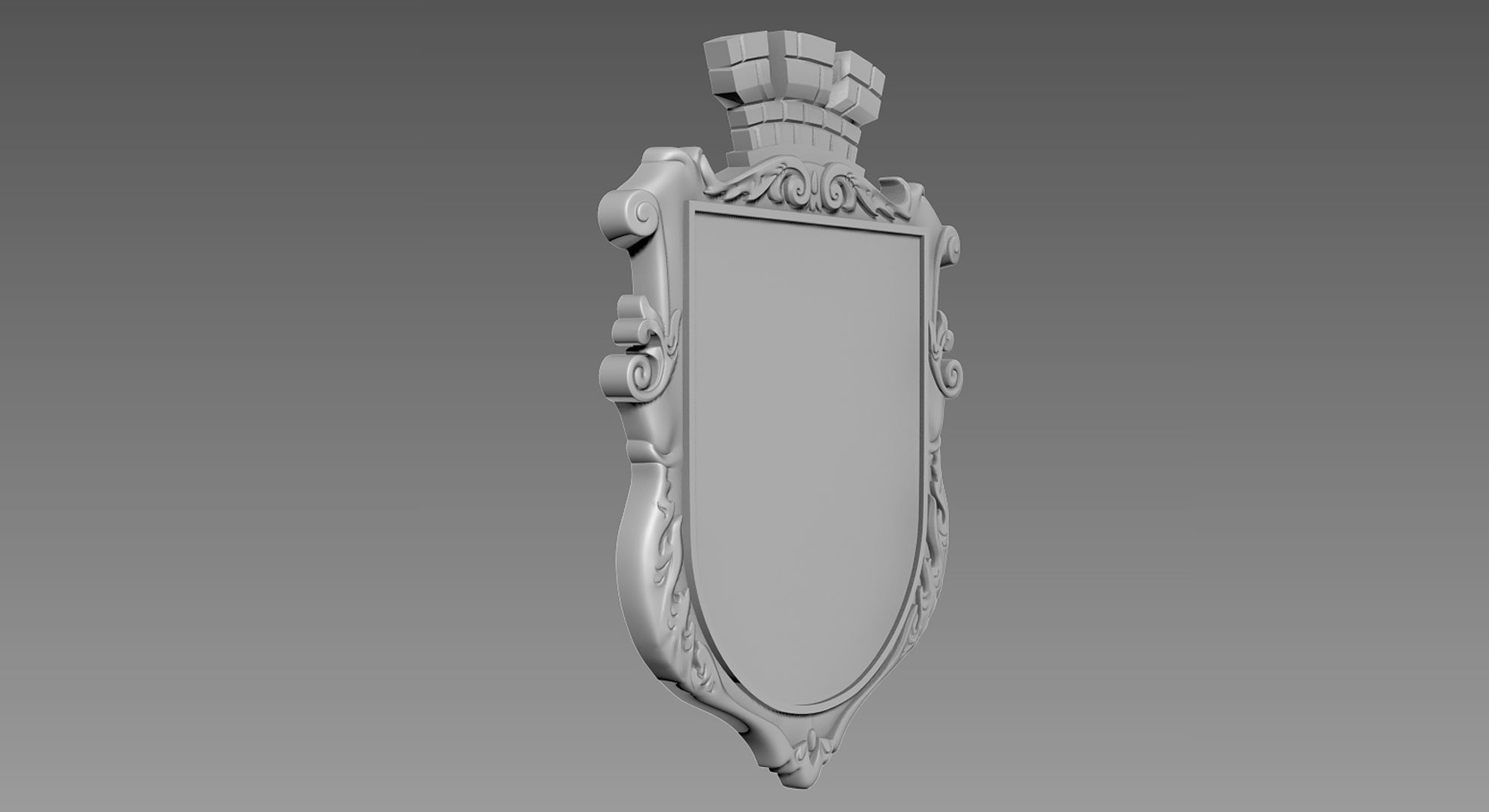 Coat of Arms Emblem 3D model | CGTrader