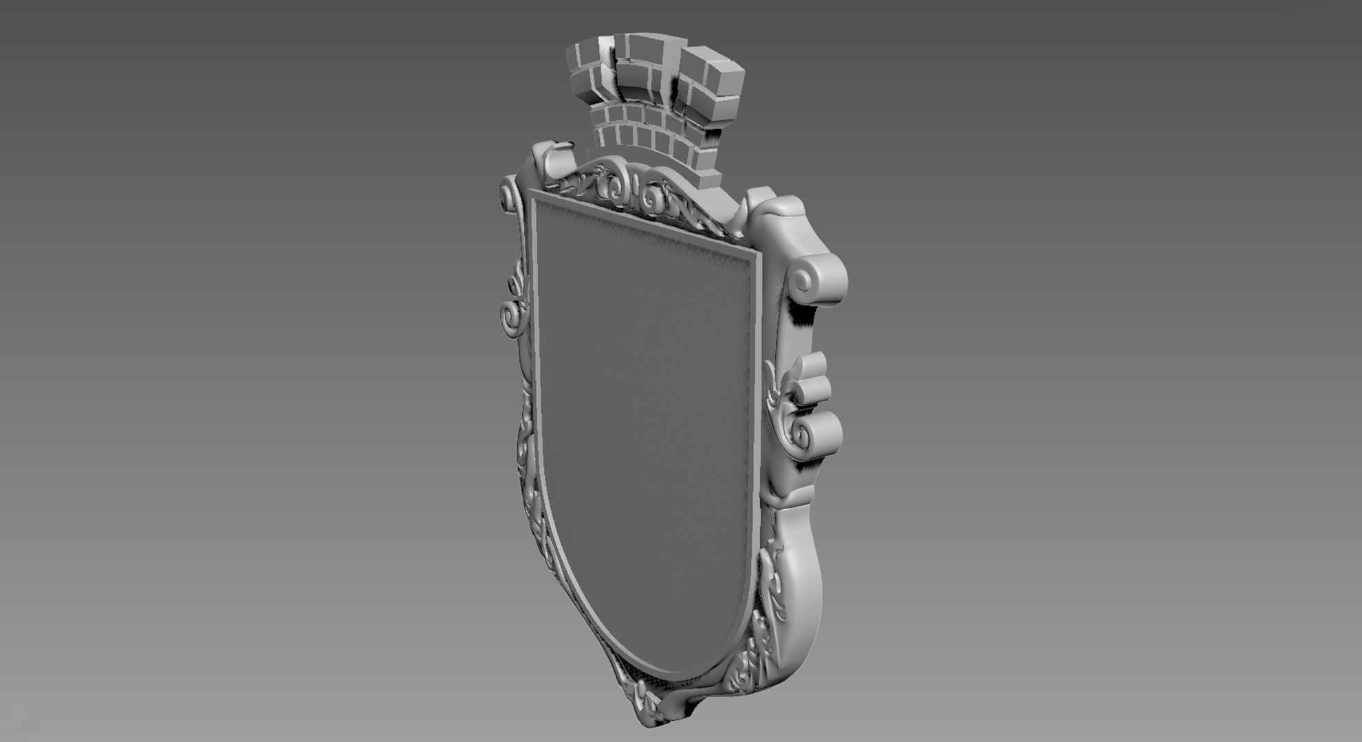 Coat of Arms Emblem 3D model | CGTrader