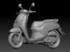 honda scoopy 3D model 3D printable | CGTrader