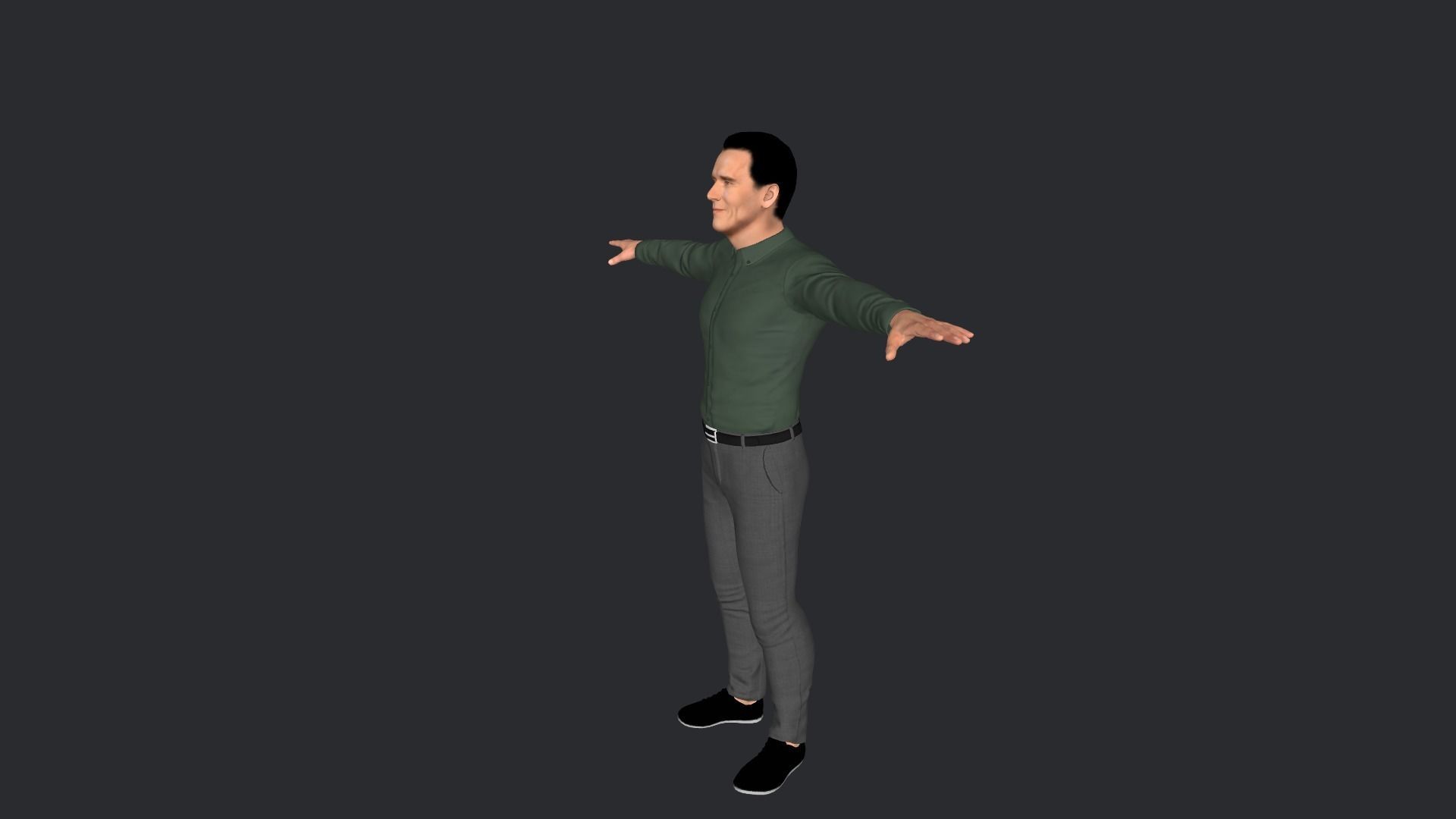 arnold schwarzenegger Hyper Realistic Full Body Rigged Character 3D ...