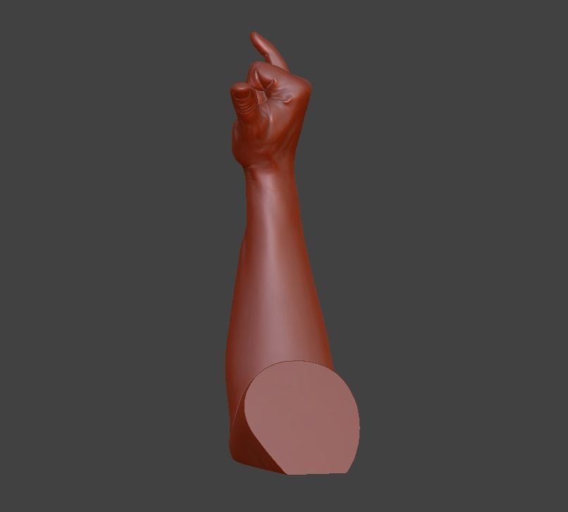hand shaka sign 3D model 3D printable | CGTrader