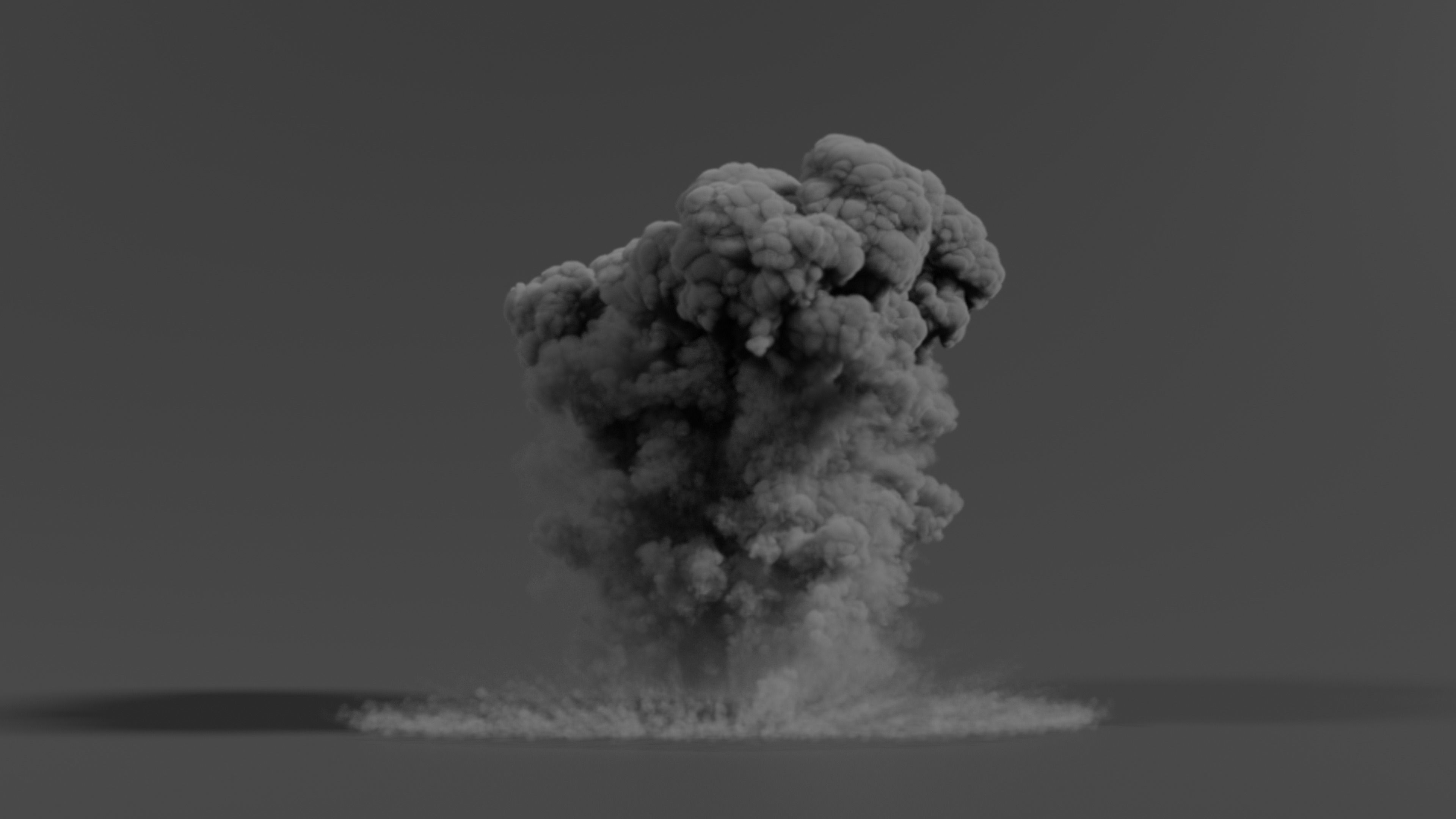 Blender Smoke and Fire Shader and Free Explosion 3D Model 3D model | CGTrader