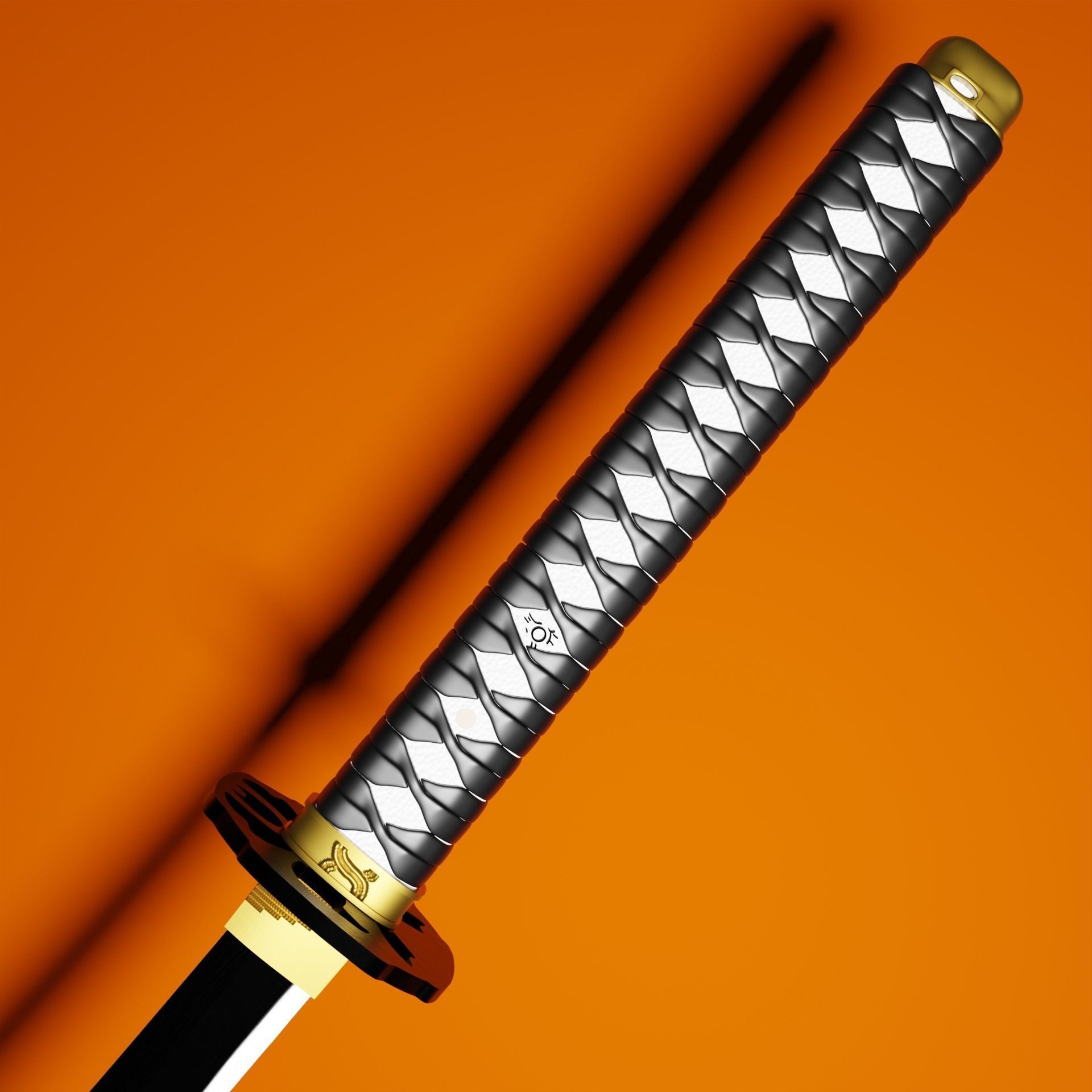 Yami Demon Slasher Sword from Black Clover free 3D model 3D printable ...