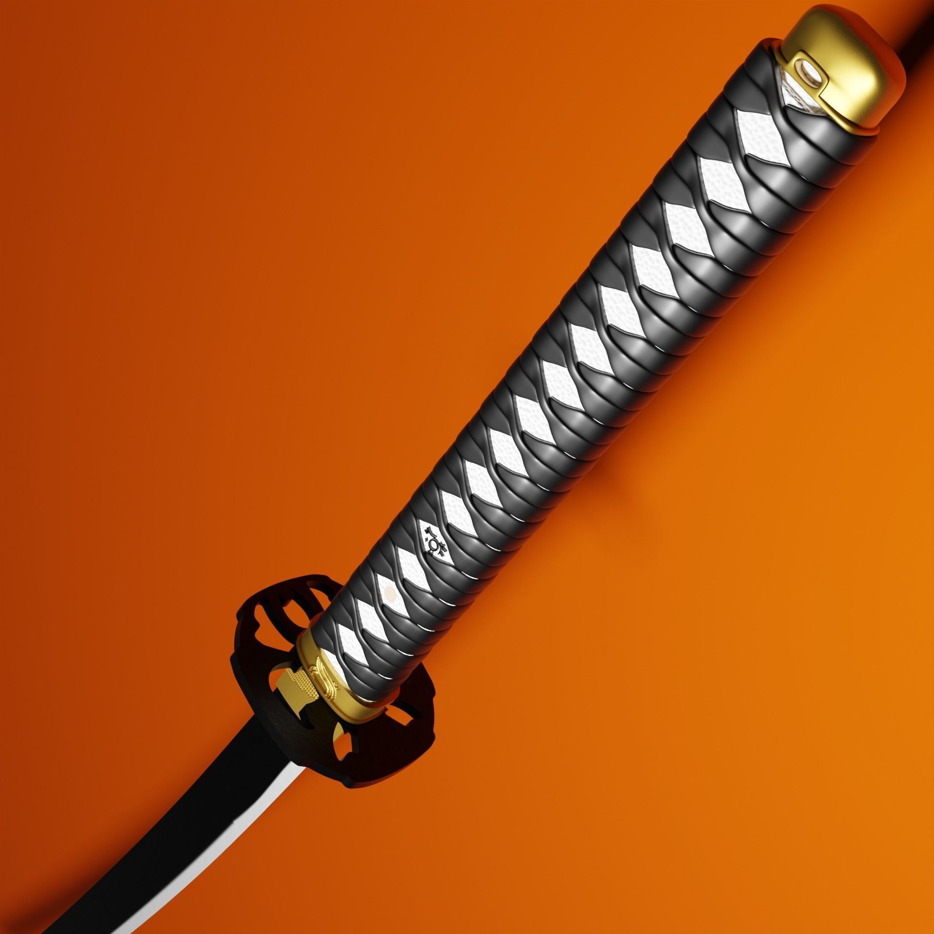 Yami Demon Slasher Sword from Black Clover free 3D model 3D printable ...