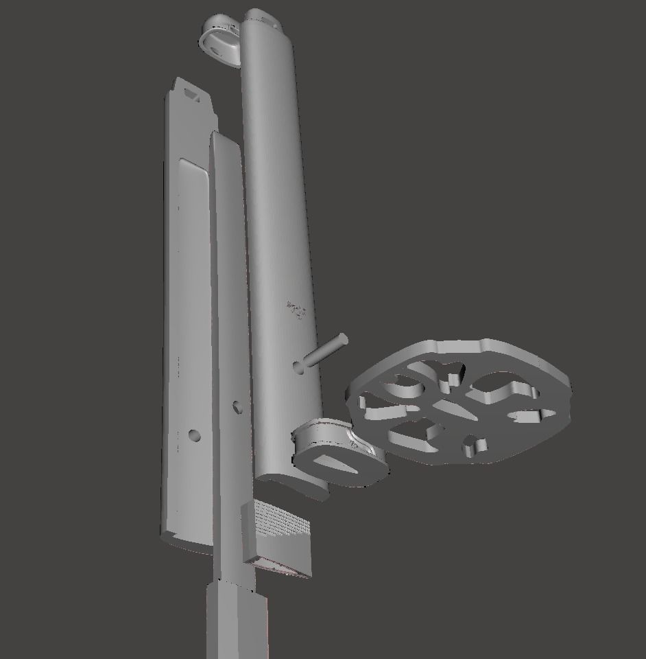 Yami Demon Slasher Sword from Black Clover free 3D model 3D printable ...