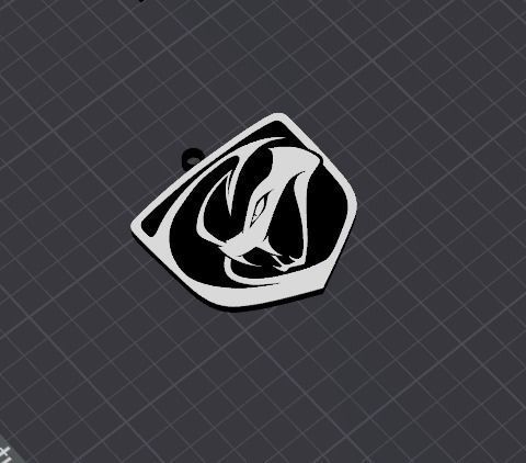 Viper V Keychain 3D model 3D printable | CGTrader
