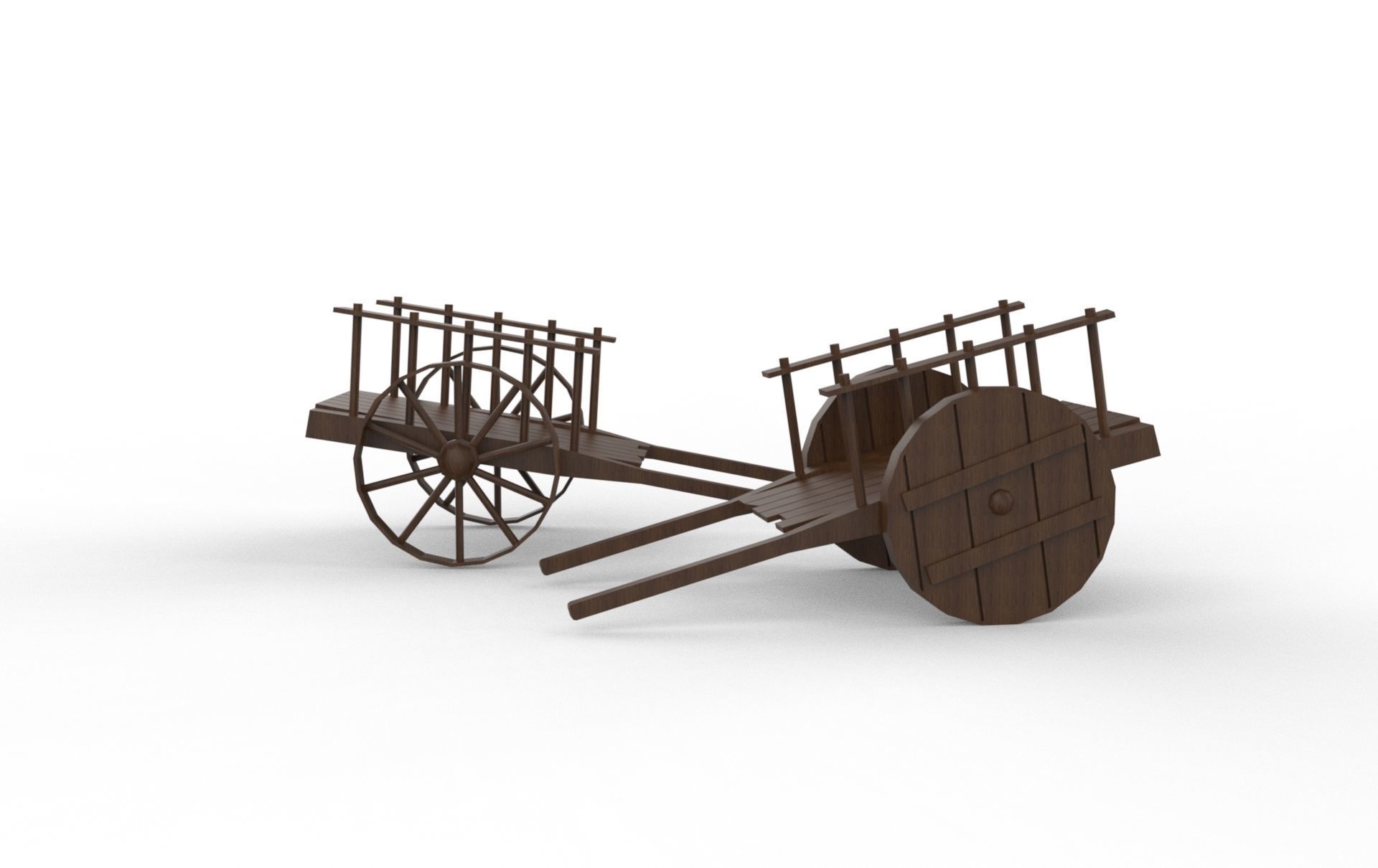 3D model trolley car VR / AR / low-poly | CGTrader