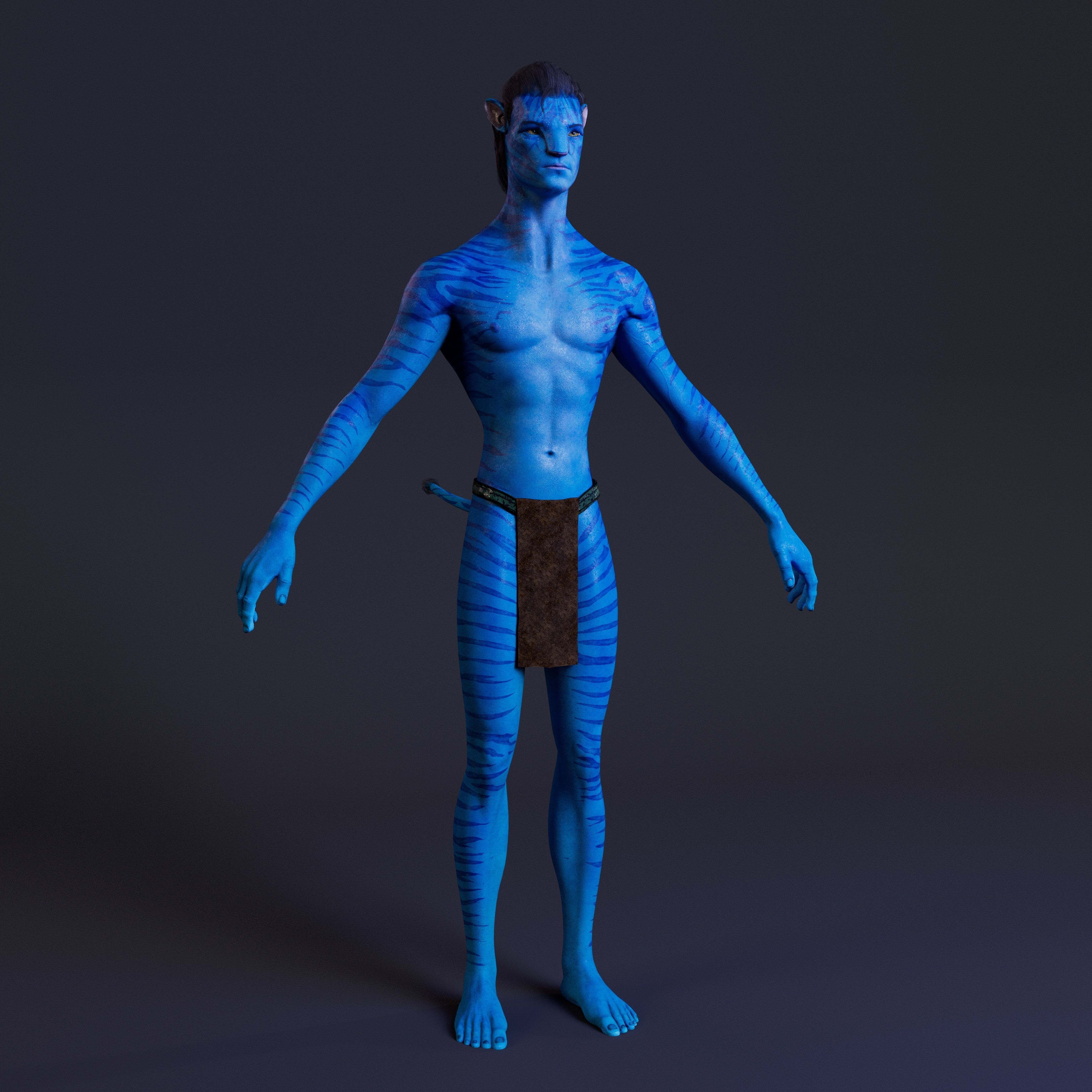 3D model Avatar Jake Sully VR / AR / low-poly | CGTrader