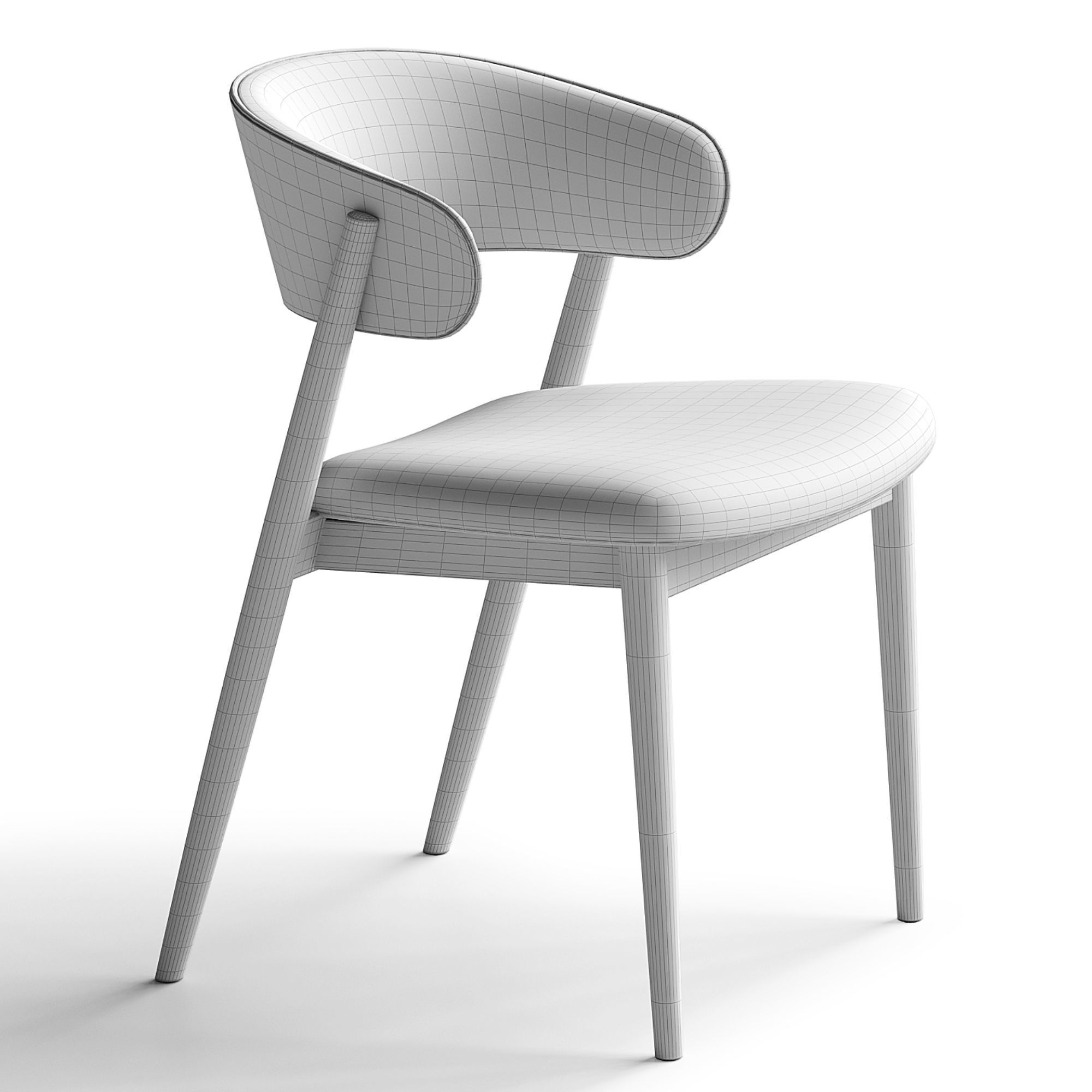 3D model Siena Chair by Deephouse VR / AR / low-poly | CGTrader