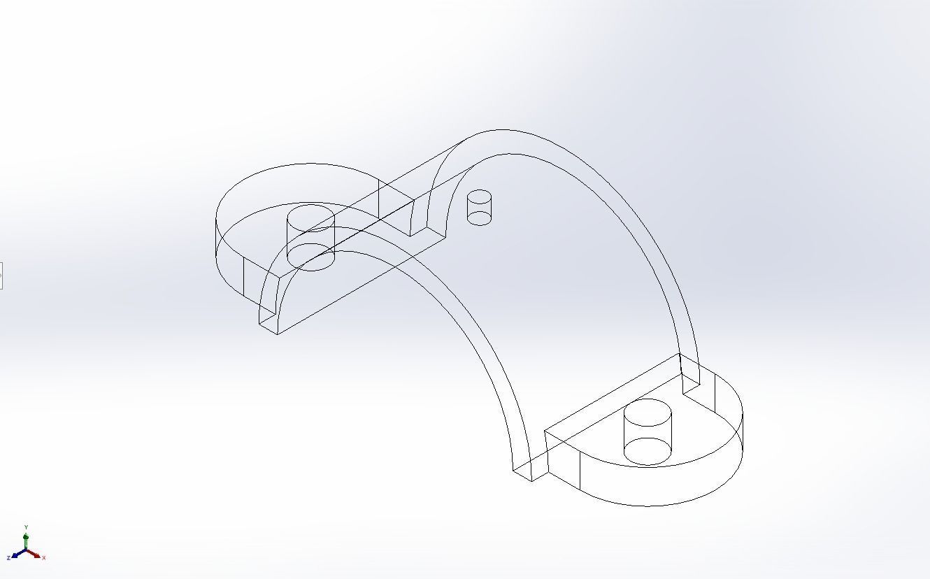 SOLIDWORKS 2022 and Engineering Graphics U-Bracket 3D model 3D ...