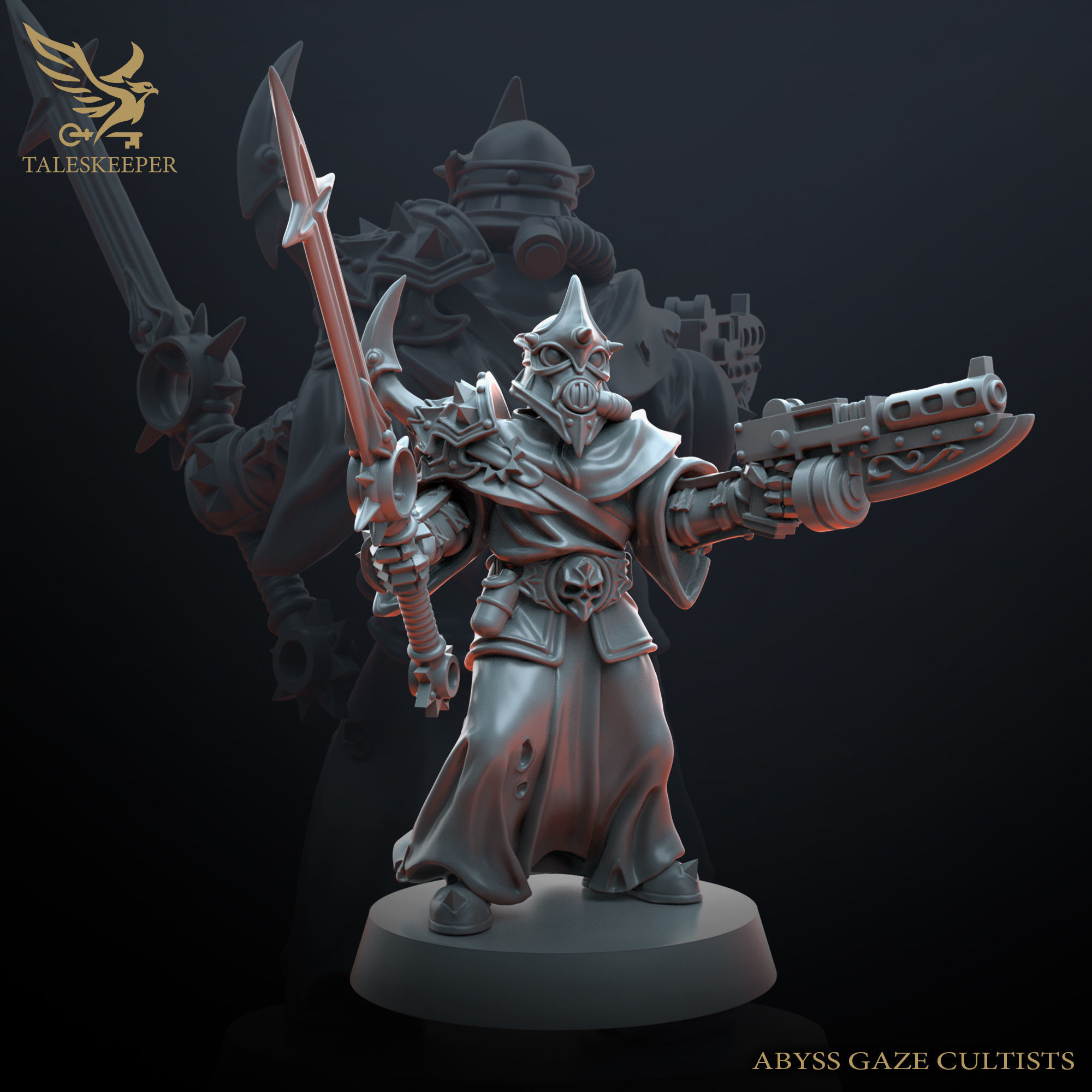 Abyss Gaze Cultists 3D model 3D printable | CGTrader