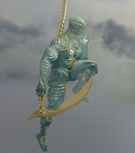 Alien Warrior free VR / AR / low-poly 3D model rigged | CGTrader