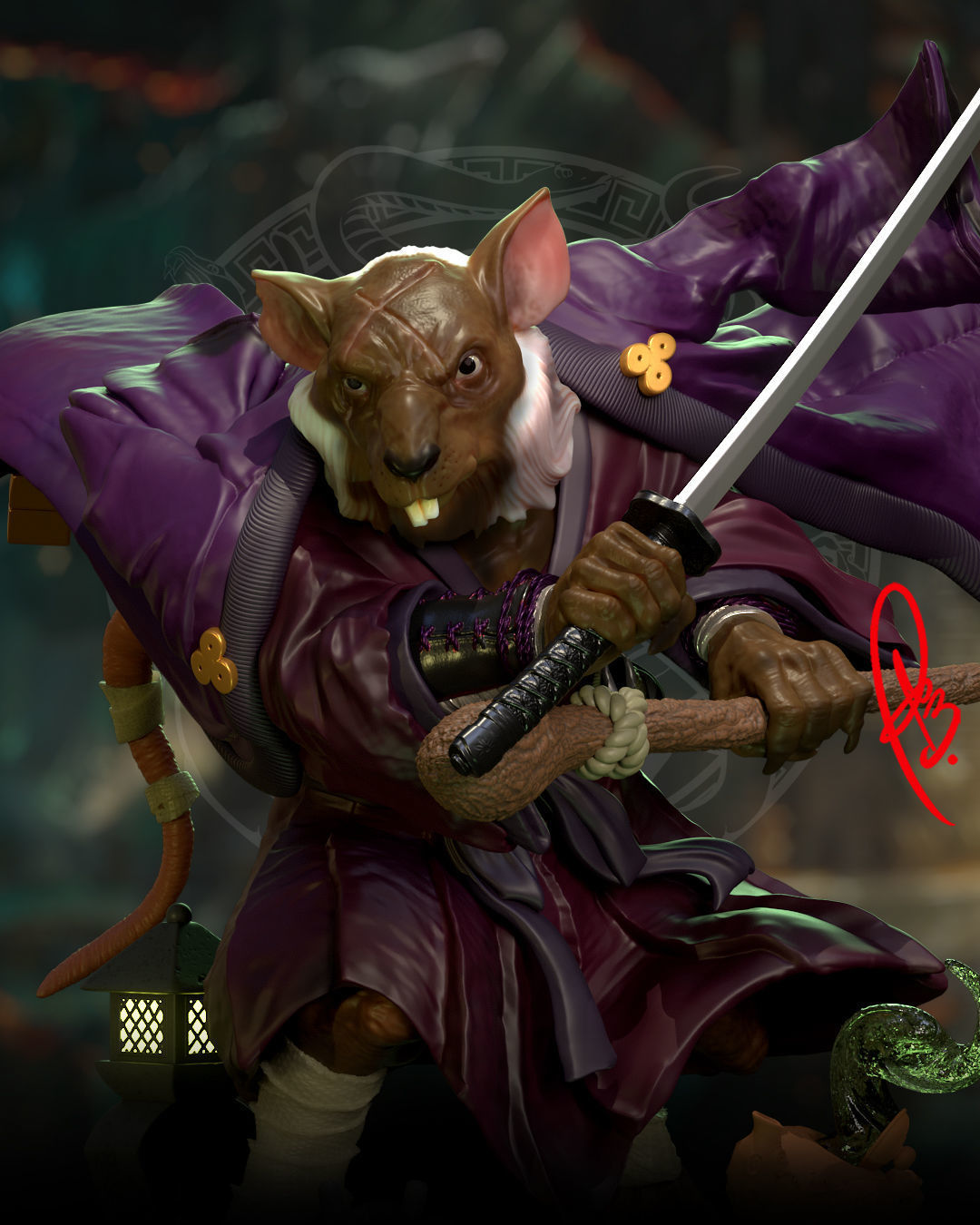 SPLINTER V2 BY CREATIVE GEEK MB 3D model 3D printable | CGTrader