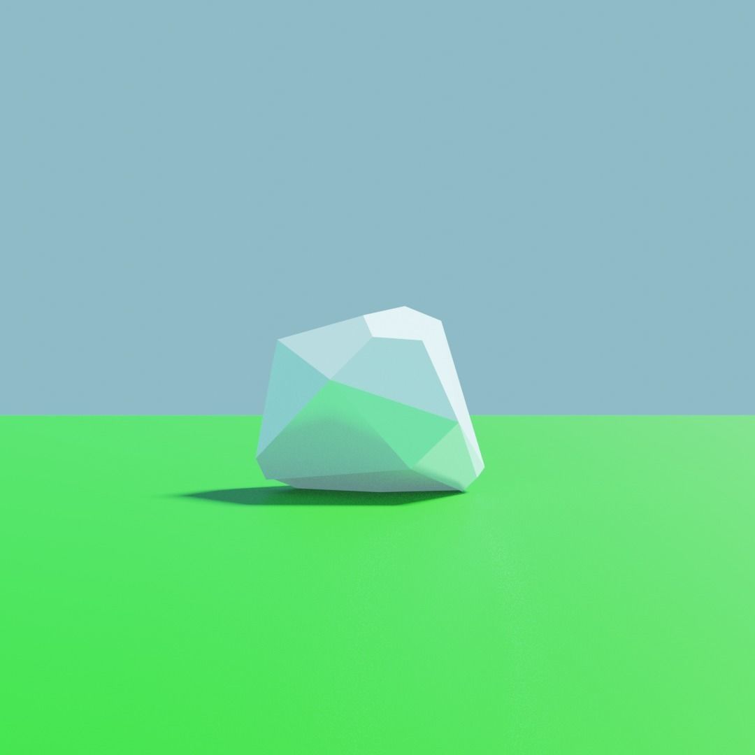 3D model 11 MODELS - Low-Poly Game Ready Diamond Ore VR / AR / low-poly ...