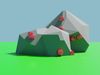 3D model 11 MODELS - Low-Poly Game Ready Ruby Ore VR / AR / low-poly ...