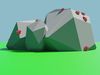 3D model 11 MODELS - Low-Poly Game Ready Ruby Ore VR / AR / low-poly ...
