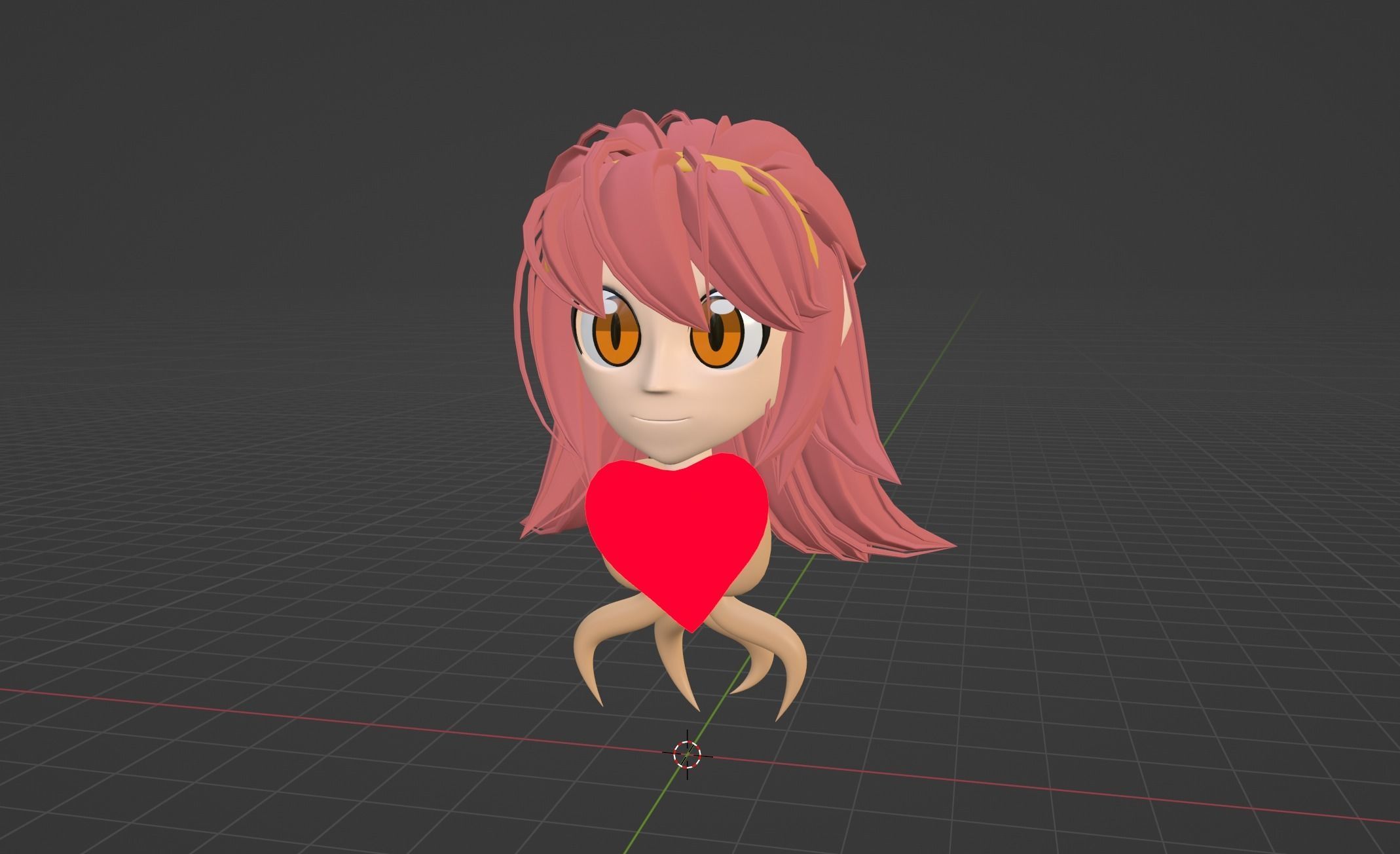 Krasue - 13 Thai Ghost 3D model rigged | CGTrader