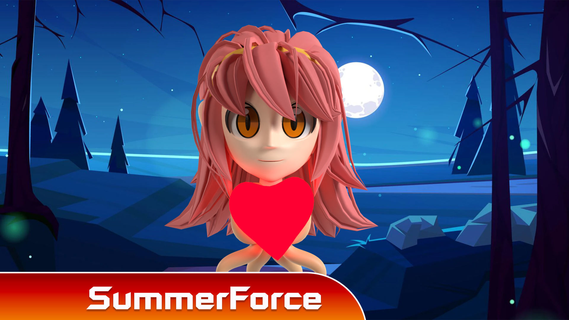 Krasue - 13 Thai Ghost 3D model rigged | CGTrader