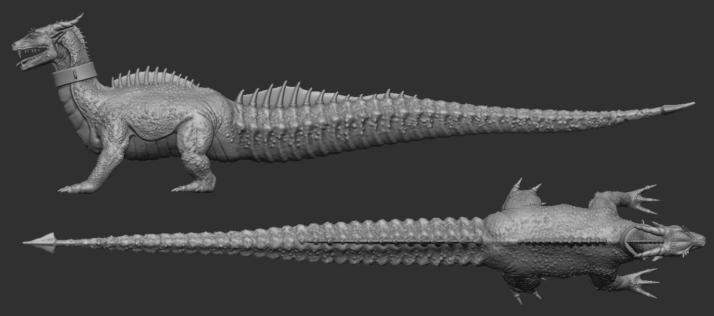 Taro from The 7th Voyage of Sinbad 3D model 3D printable | CGTrader