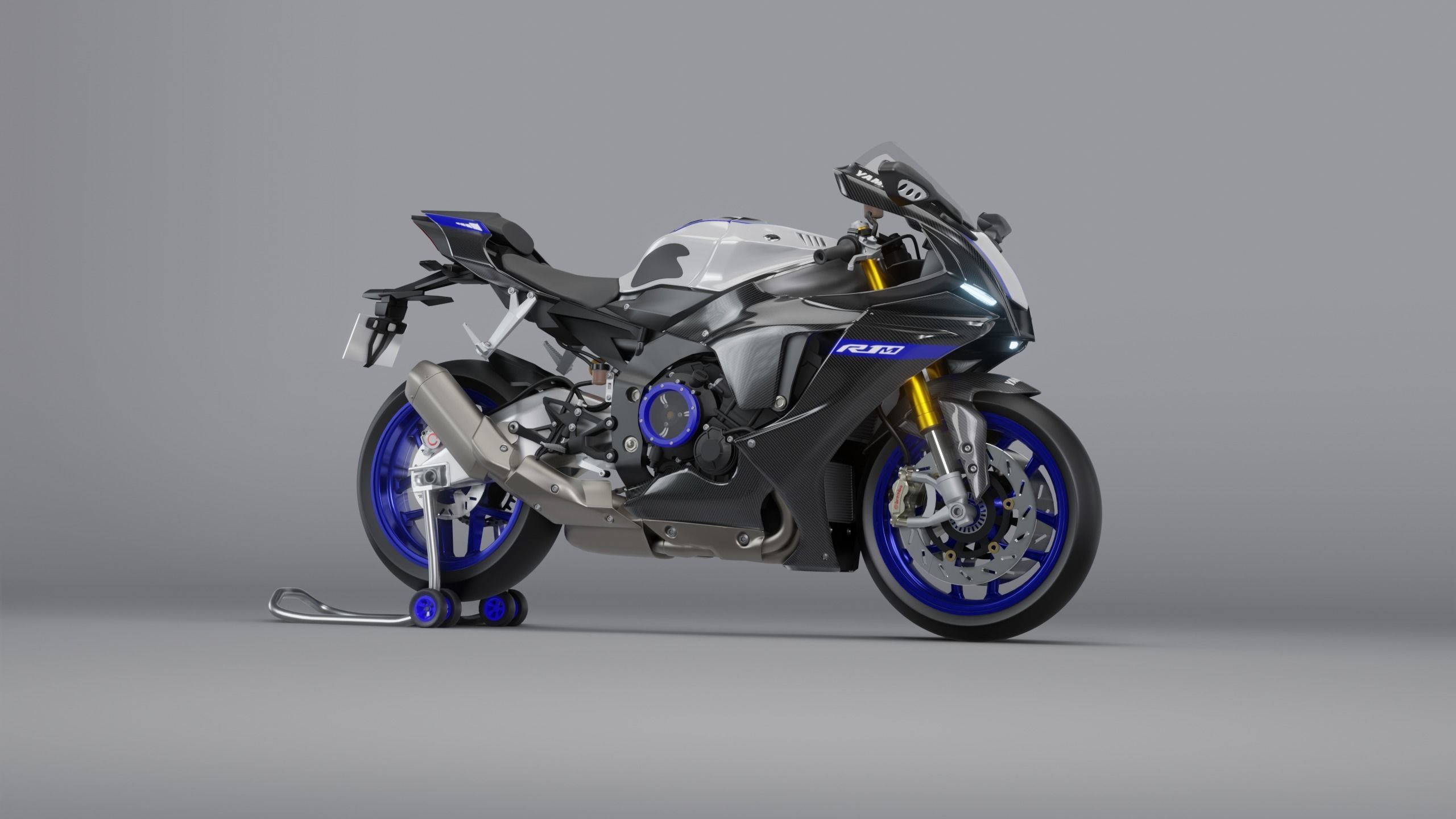 3D model Yamaha R1M 2021 VR / AR / low-poly | CGTrader