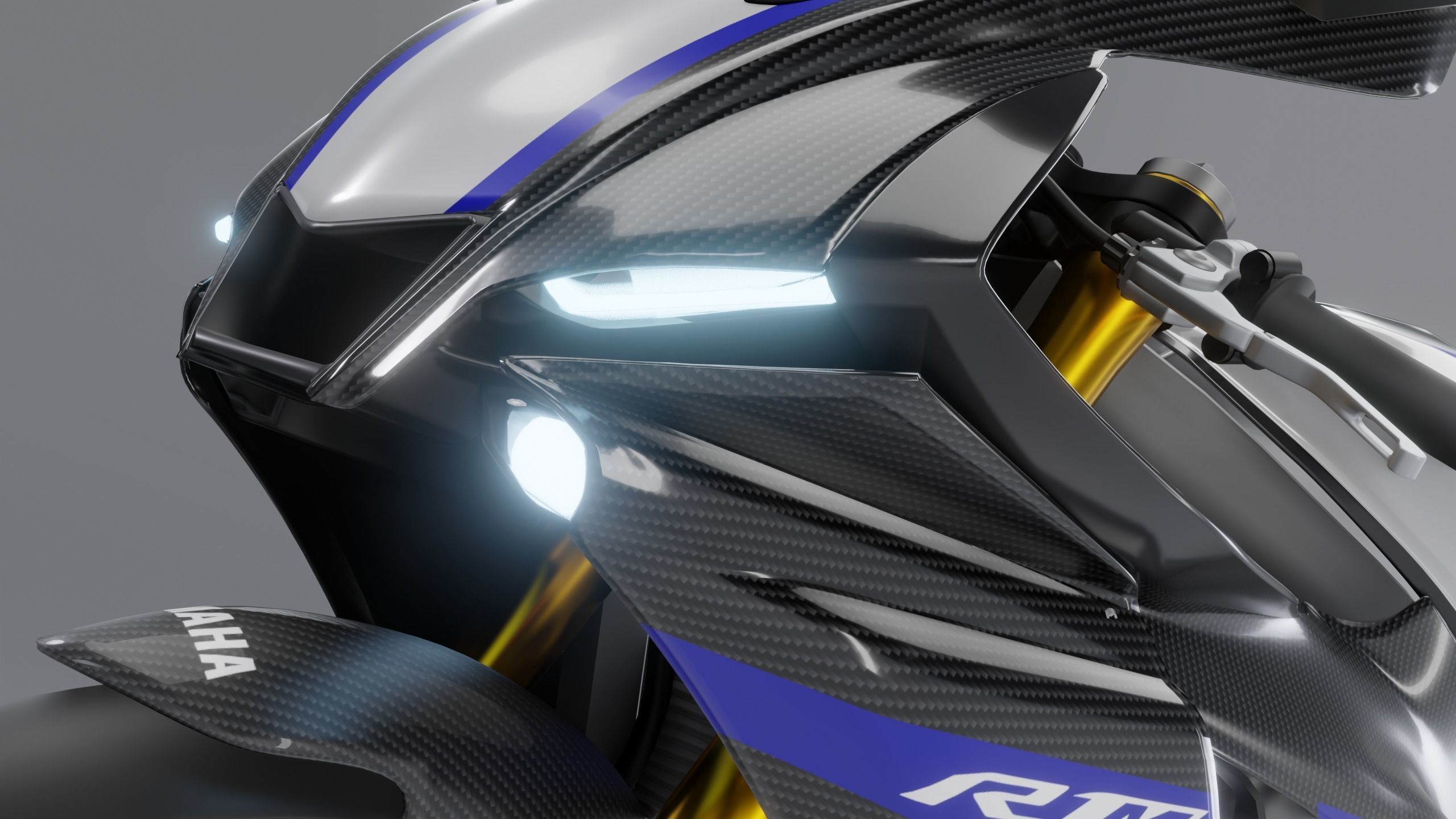 3D model Yamaha R1M 2021 VR / AR / low-poly | CGTrader