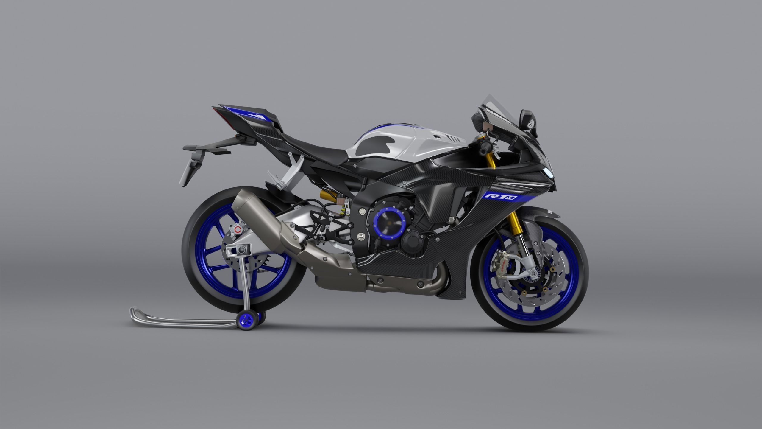 3D model Yamaha R1M 2021 VR / AR / low-poly | CGTrader