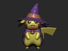 Pokemon - Pikachu Witch Halloween free 3D model 3D printable | CGTrader