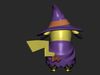 Pokemon - Pikachu Witch Halloween free 3D model 3D printable | CGTrader