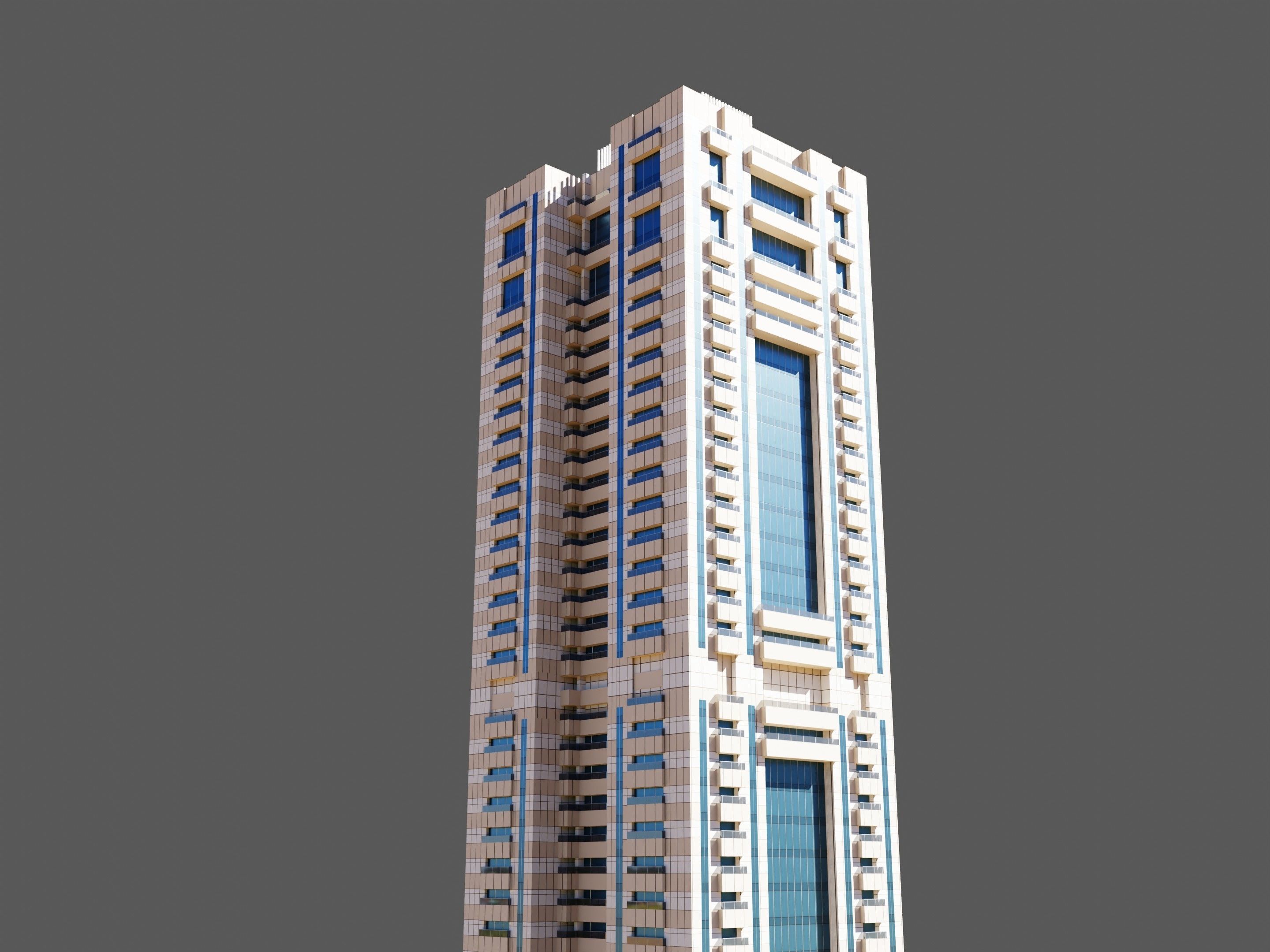 Sulafa Tower - Dubai marina 3D model | CGTrader