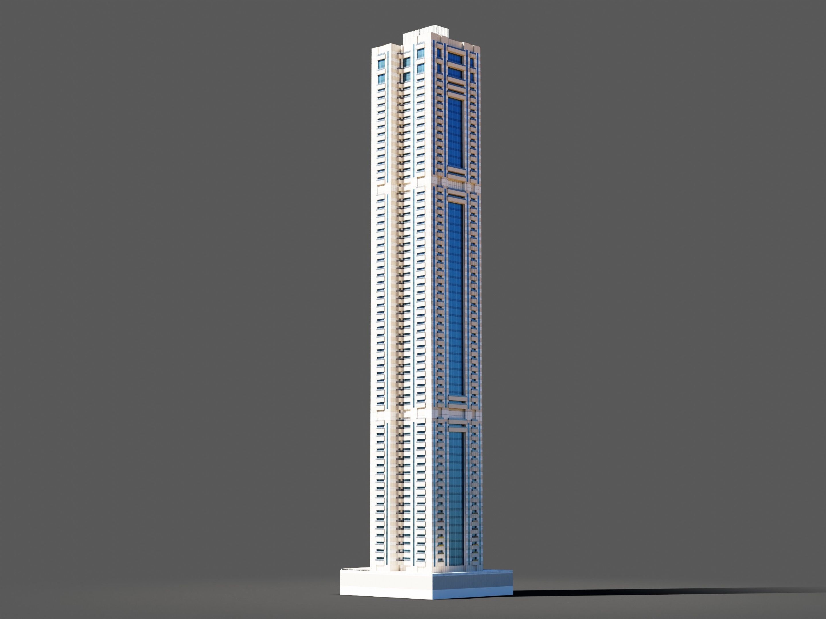 Sulafa Tower - Dubai marina 3D model | CGTrader