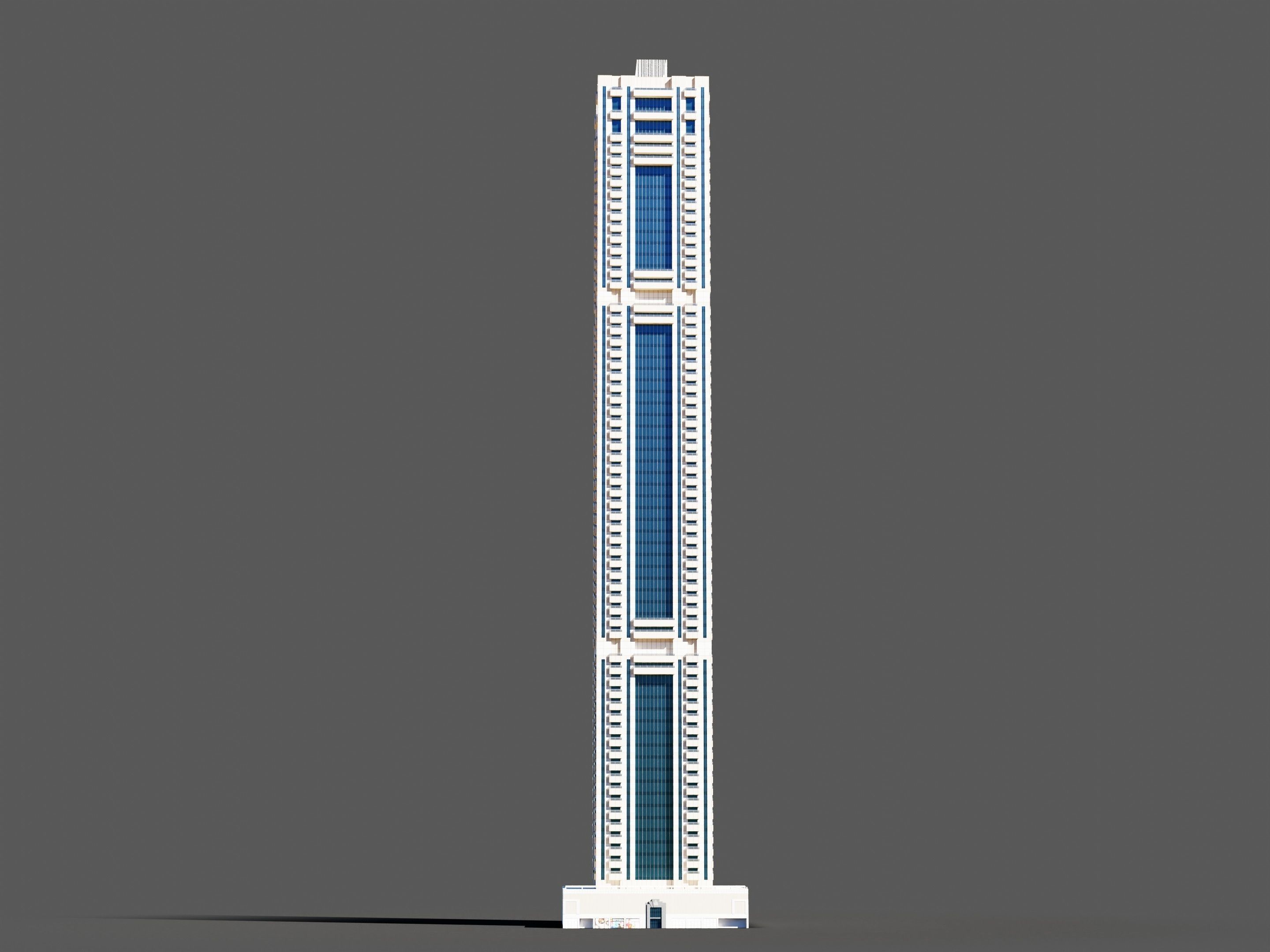 Sulafa Tower - Dubai marina 3D model | CGTrader