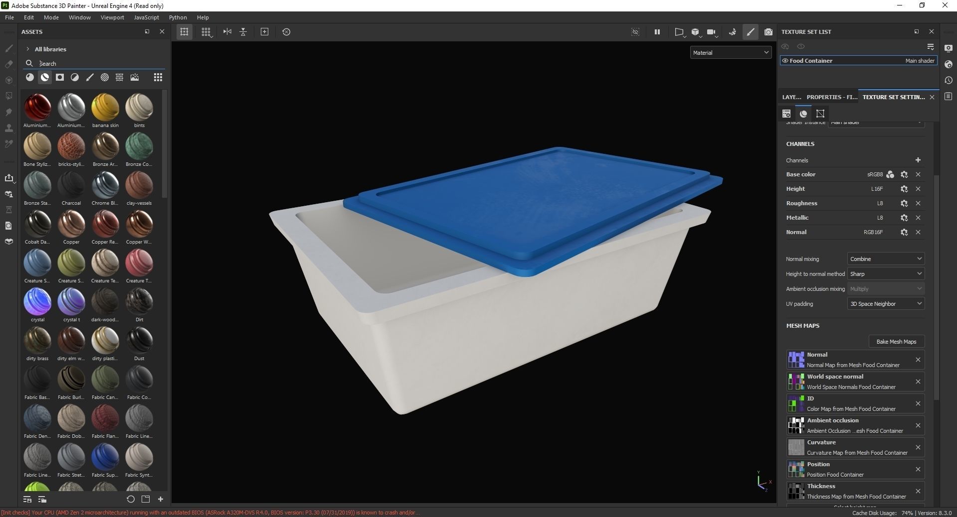 3D model Food Container 3D Model VR / AR / low-poly | CGTrader