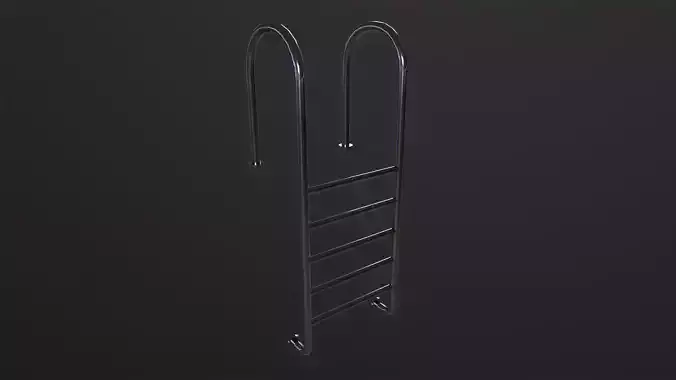 3D model Pool Ladder 3D Model VR / AR / low-poly | CGTrader