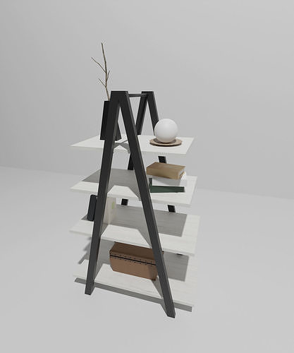 shelf free free 3D model | CGTrader