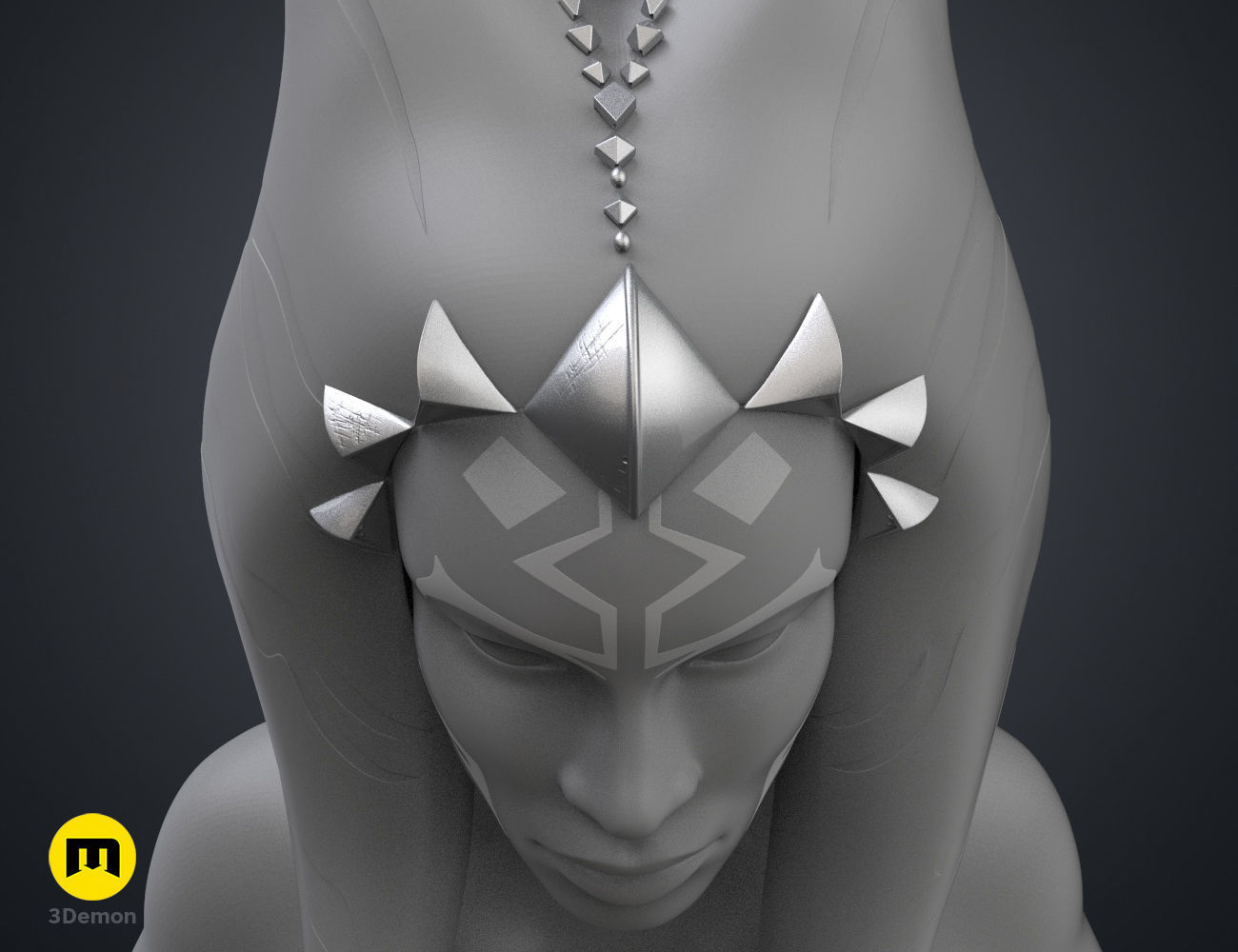 Ahsoka Tano Headband Collection 3D model 3D printable | CGTrader