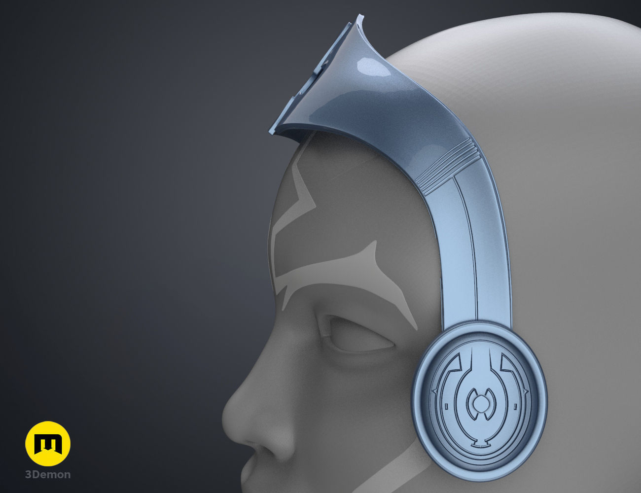 Ahsoka Tano Headband Collection 3D model 3D printable | CGTrader